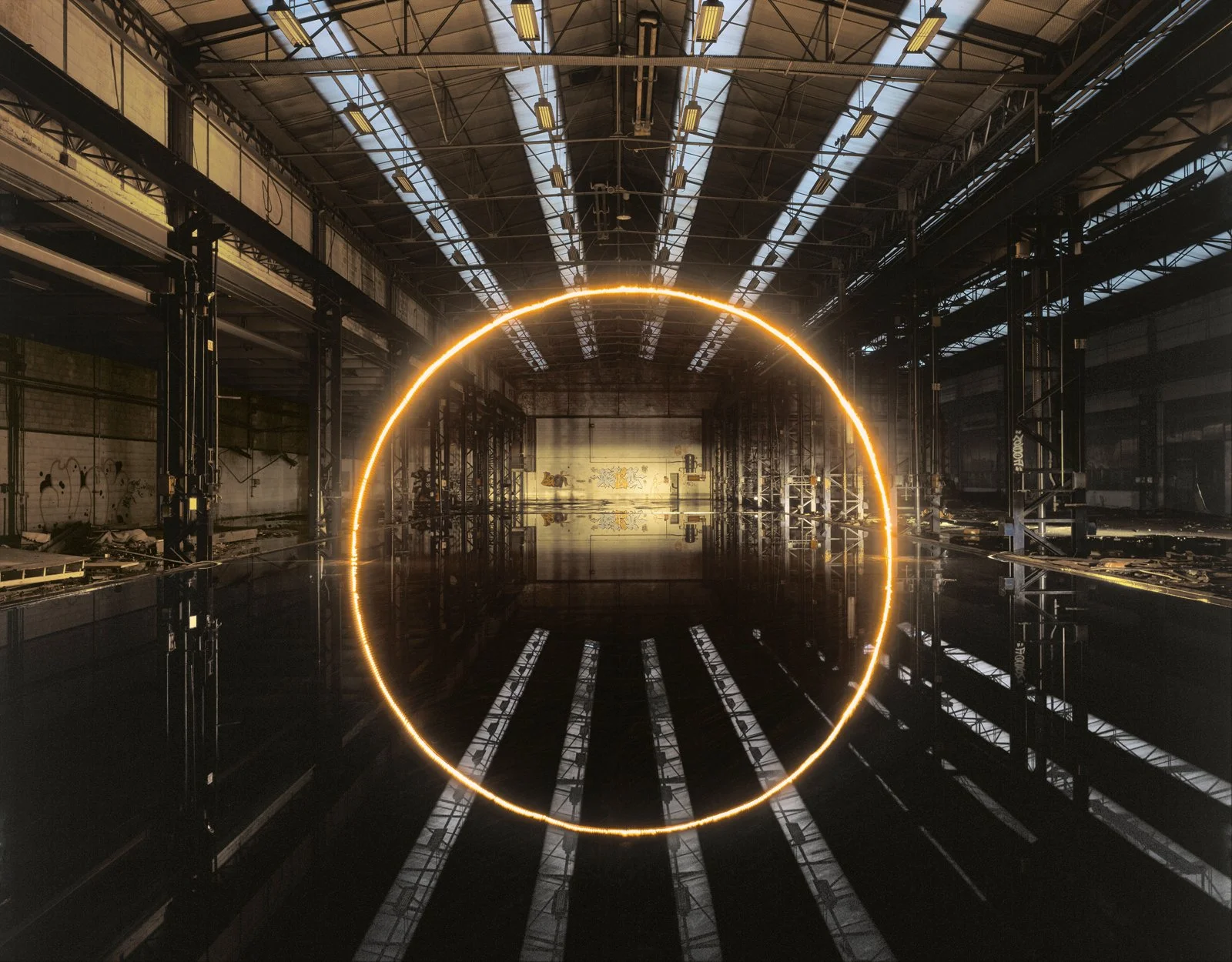 Georges Rousse — Hangar