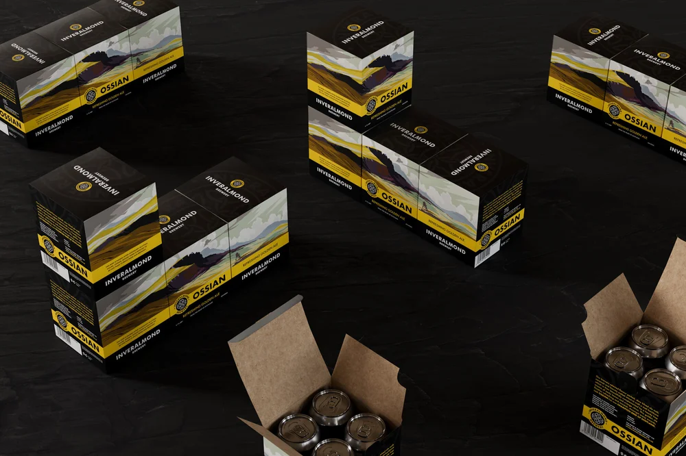 Ossian Shelf-pack: Scotlands number one golden ale now in cans ...