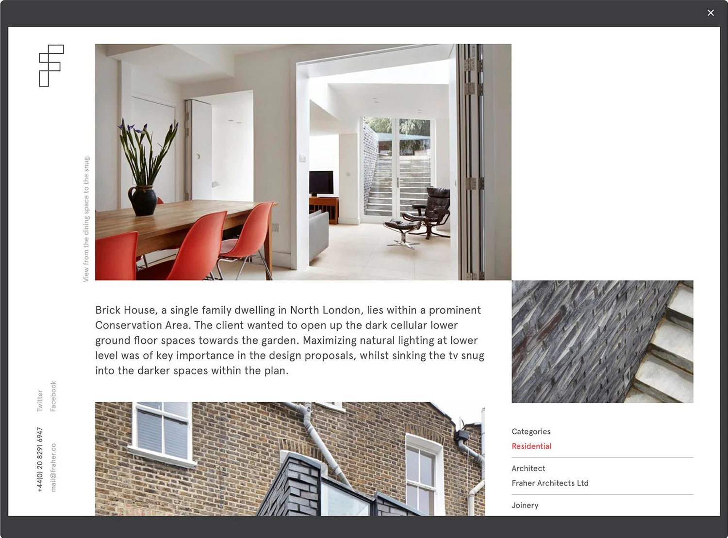 Fraher: A concept based on the visual language of architecture ...