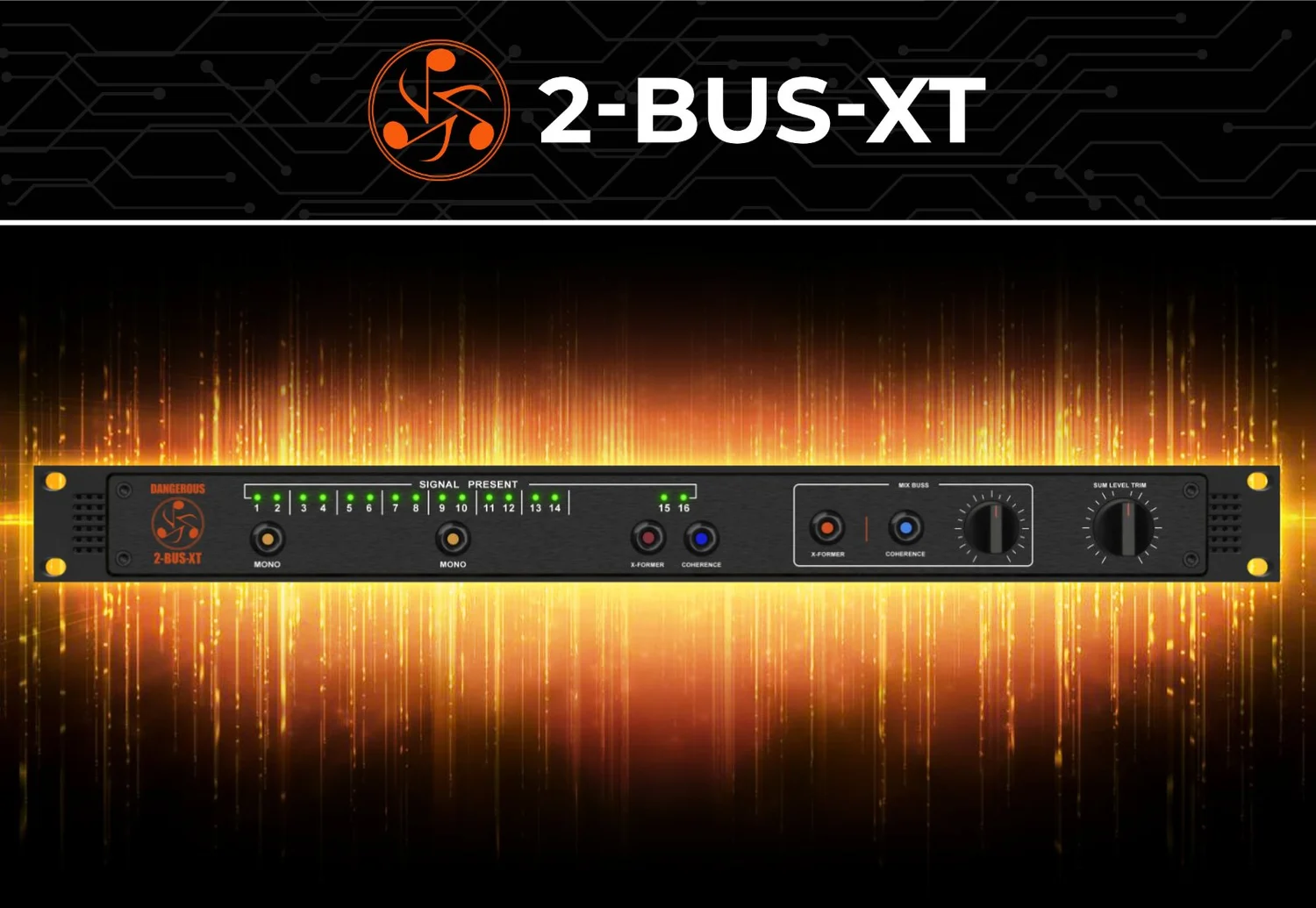 2-BUS-XT Analog Summing Mixer — Dangerous Music