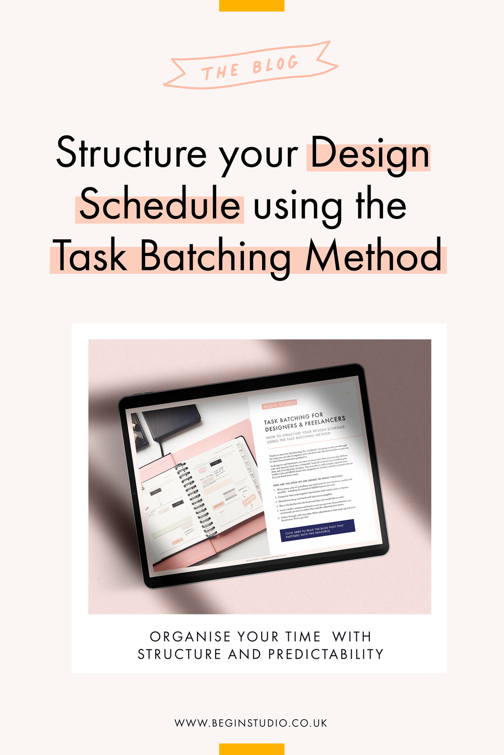 How to Structure your Design Schedule using the Task Batching Method ...
