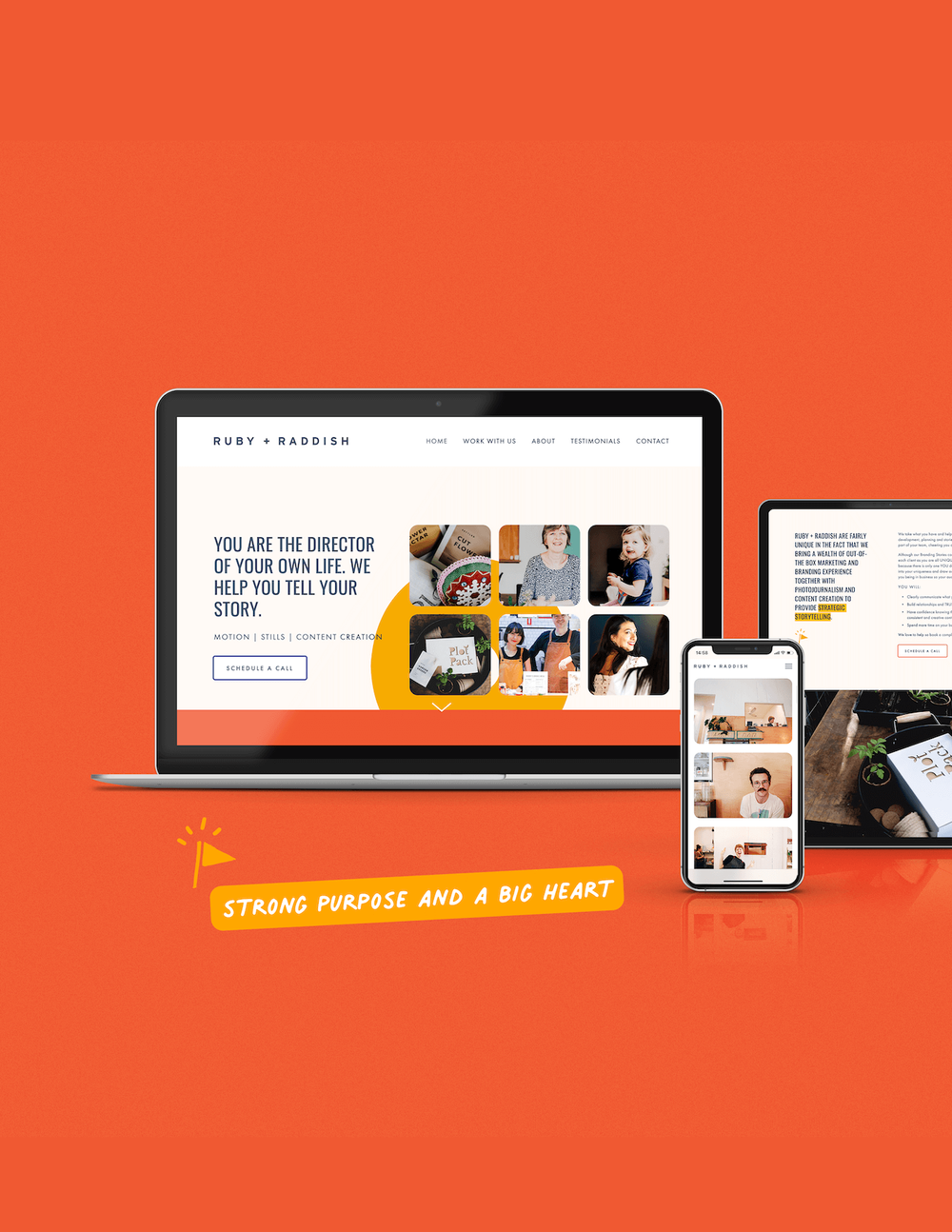 Ruby + Raddish | Begin Studio