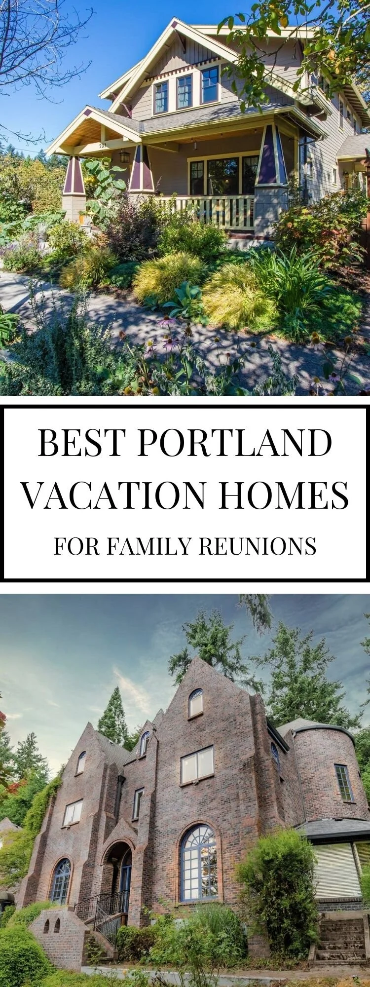 Best Vacation Rentals in Portland for Family Reunions — Savor Custom ...