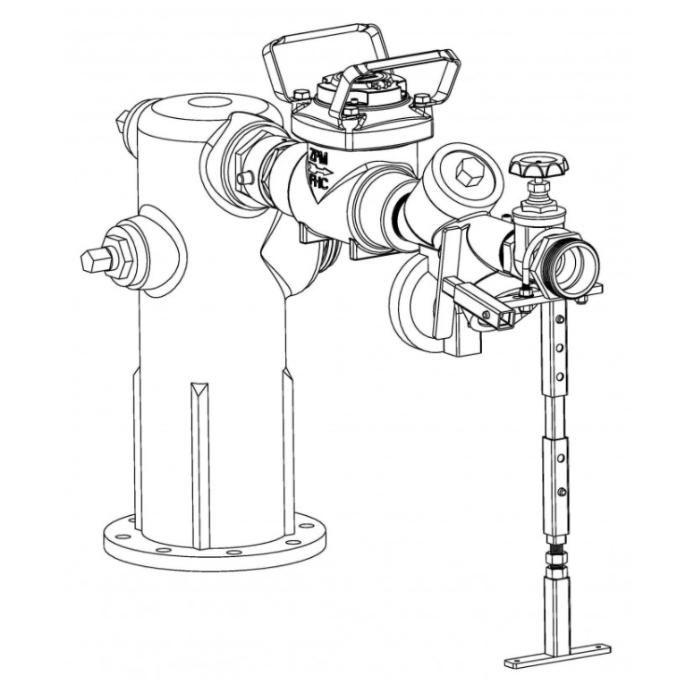 Fire Hydrant Line Drawing