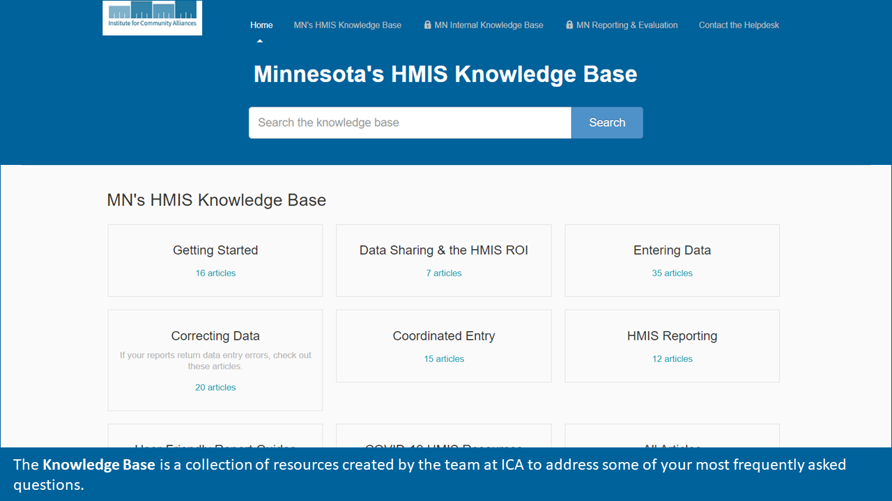 Minnesota's HMIS
