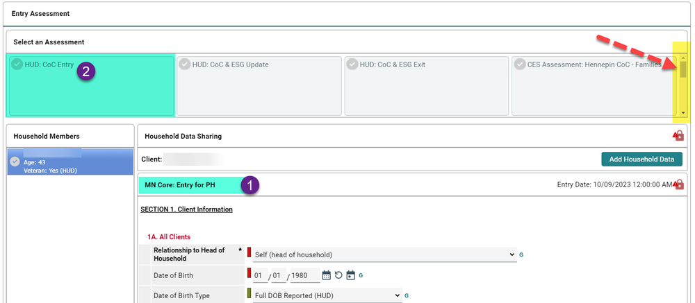 Using Multiple Assessments in HMIS (FAQs) — Minnesota's HMIS