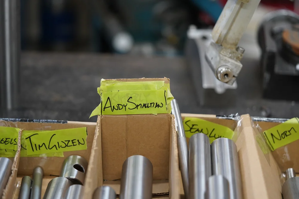 Fabrication Process — Naked Bicycles & Design