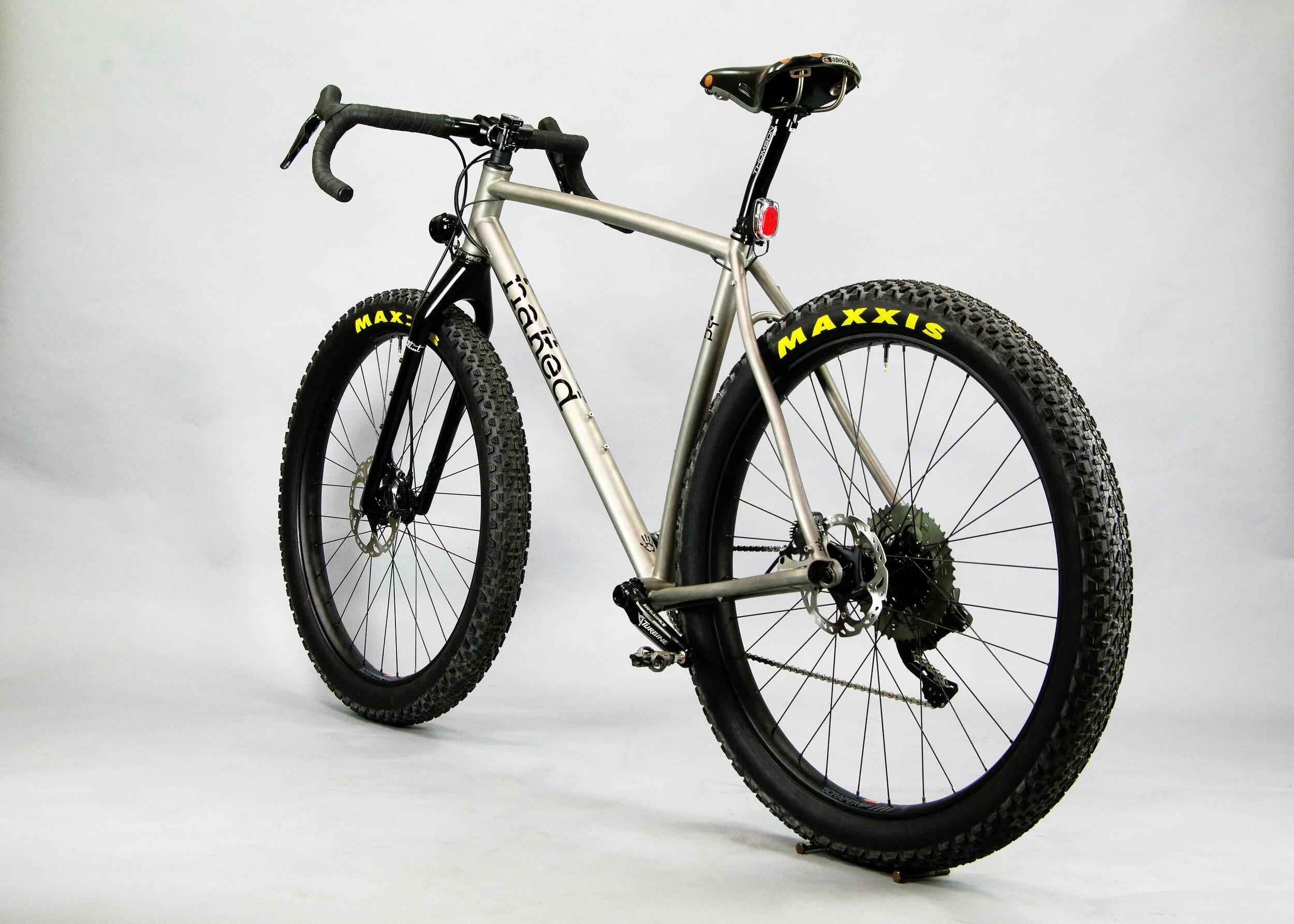 Grant's Ti 29+ Bikepacking Machine — Naked Bicycles & Design