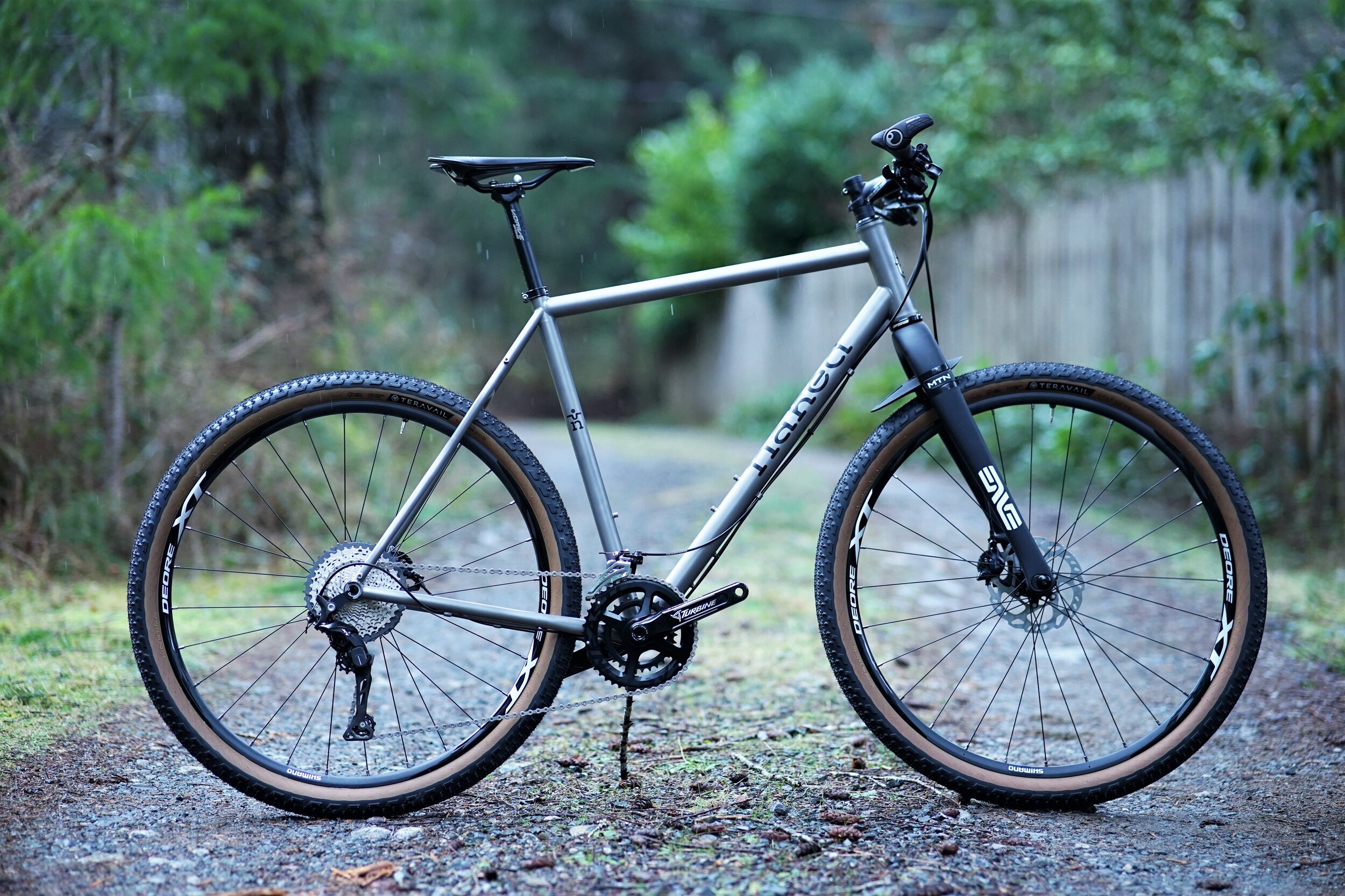 Jerry's Ti Trekking fully rigid MTB — Naked Bicycles & Design
