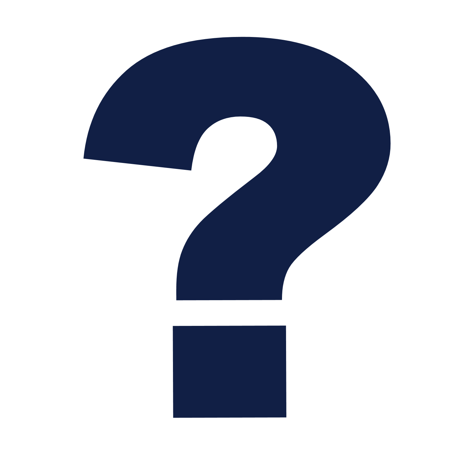 Blue Question Mark Png