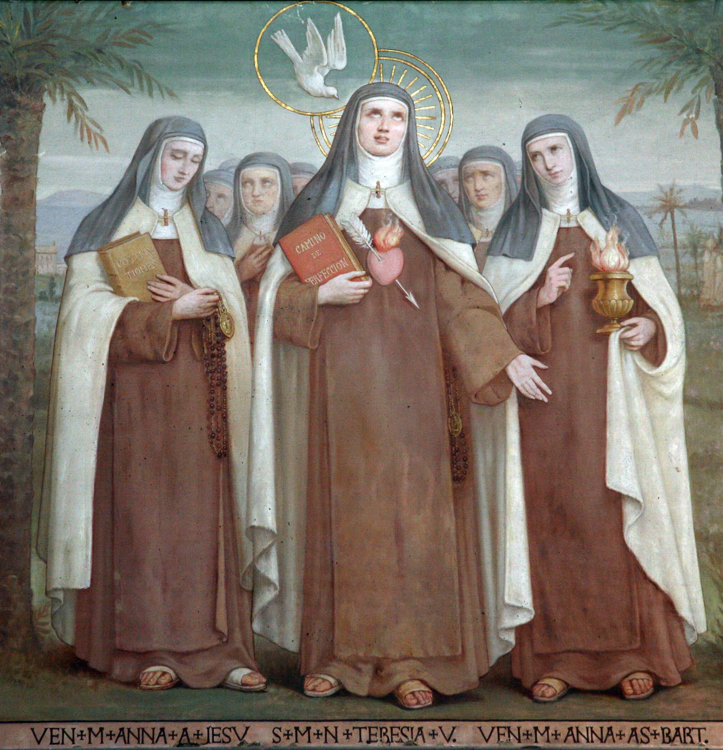 Carmelite Saints in the Order of Discalced Carmelites — St. Teresa of ...