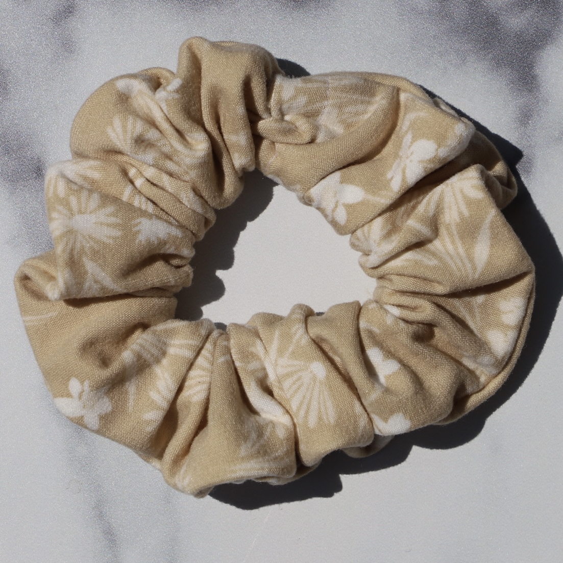 Tan Florals — Simply Scrunch Co.