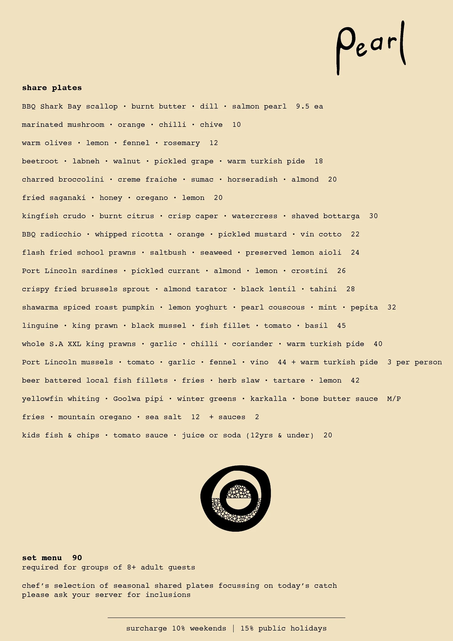 Restaurant — PEARL