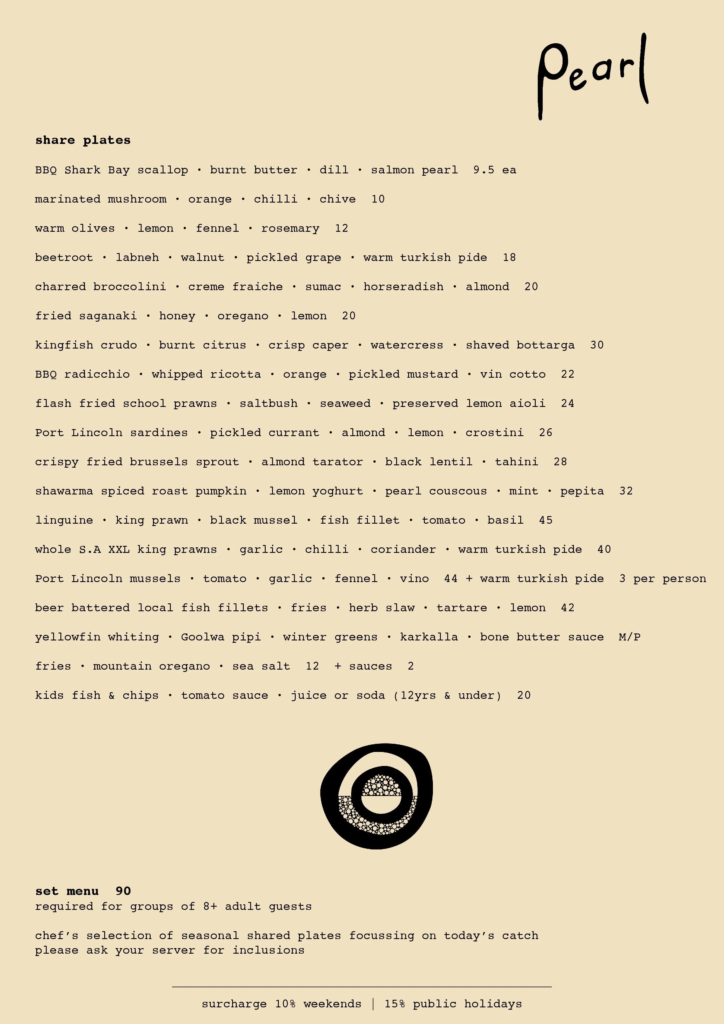 Restaurant — PEARL