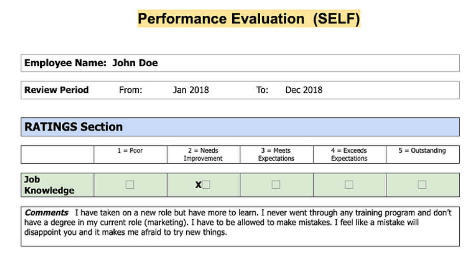 How to Write and Deliver a Performance Review (With Example Templates ...