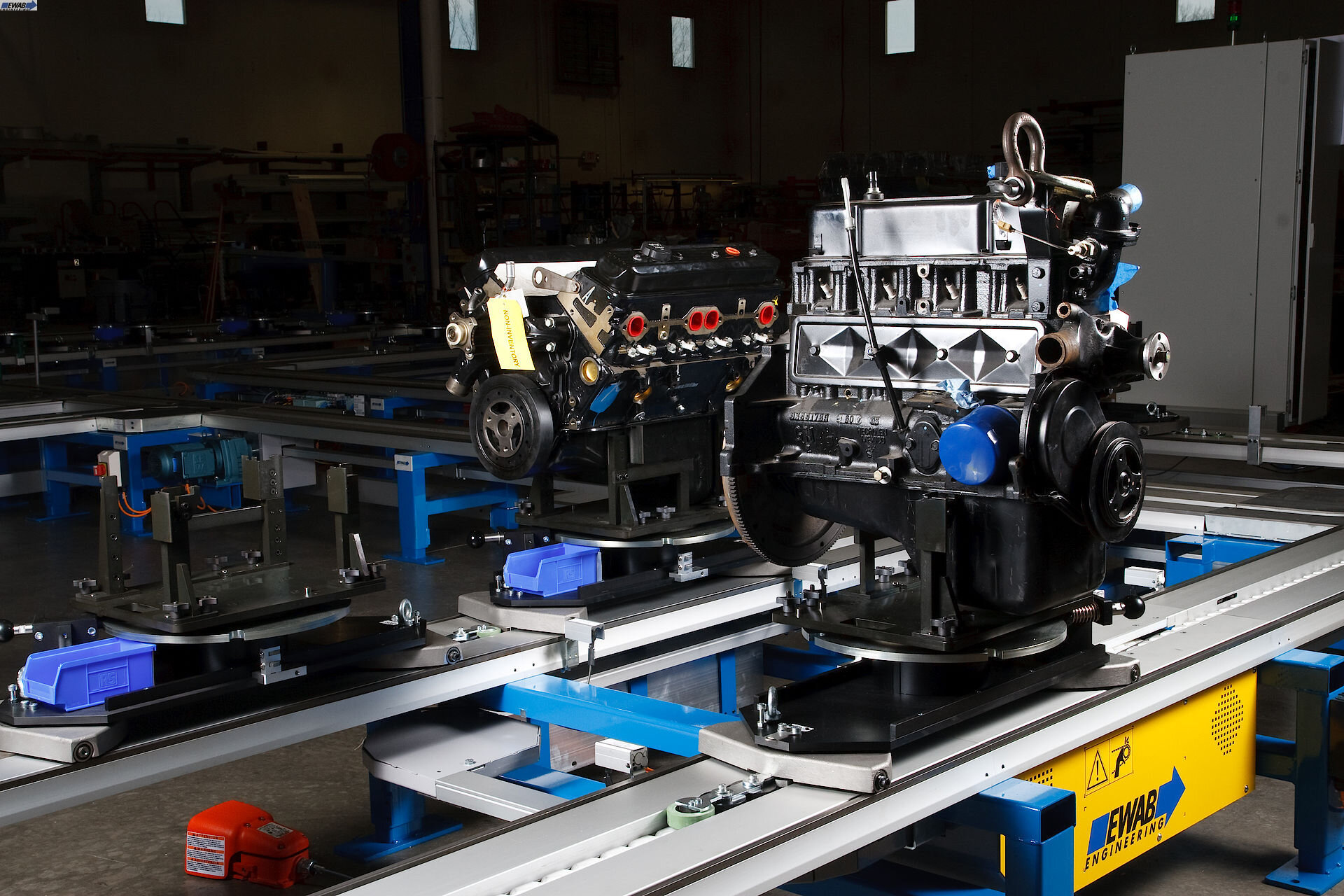 Your workpieces — EWAB Conveyor Automation Systems