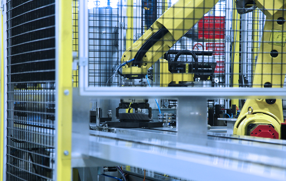 Robot cells & automation — EWAB Conveyor Automation Systems