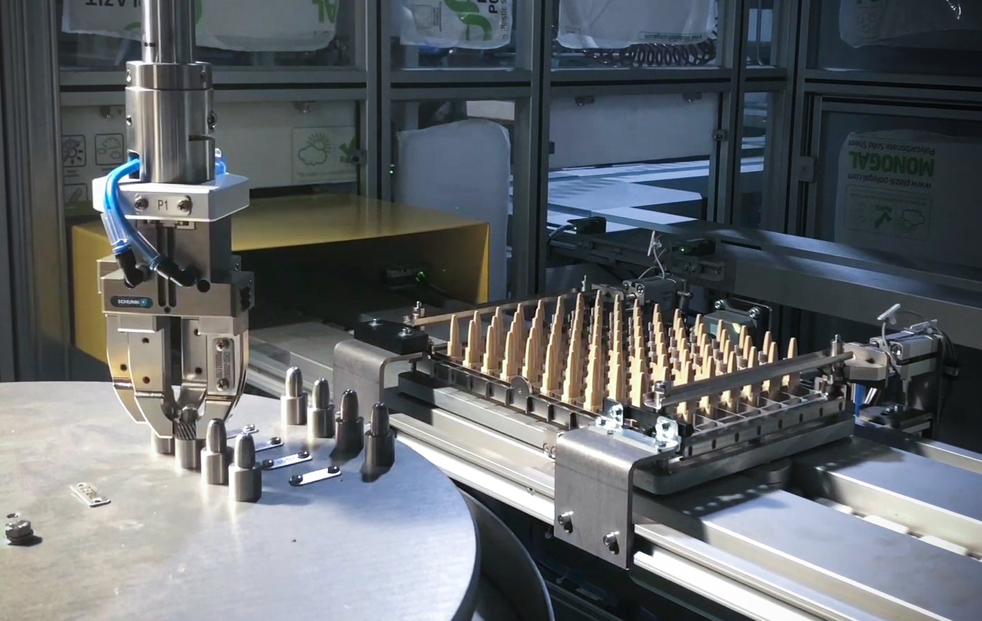 Your workpieces — EWAB Conveyor Automation Systems