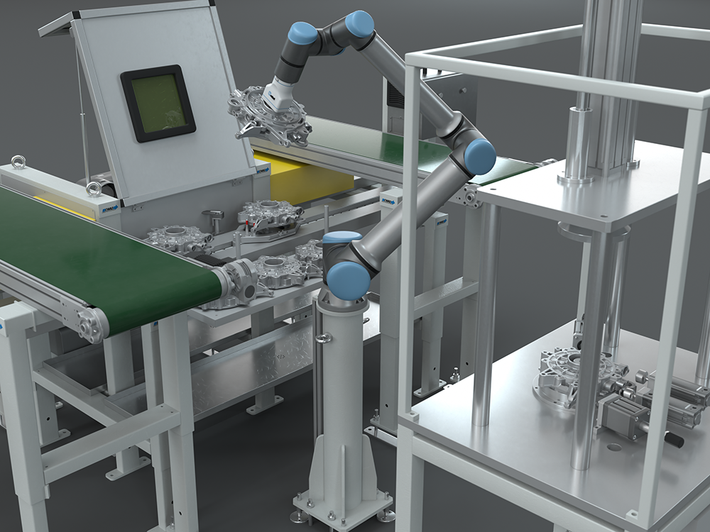 Cobot integrations — EWAB Conveyor Automation Systems