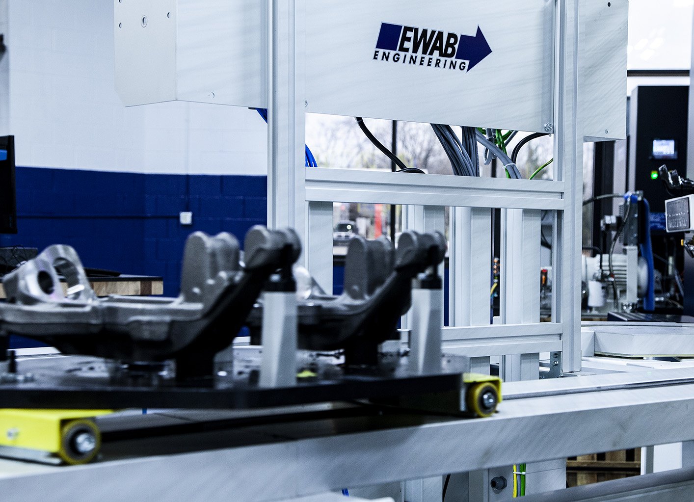 Your workpieces — EWAB Conveyor Automation Systems