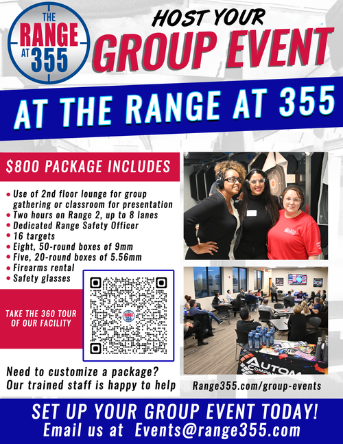 GROUP EVENTS • | Book Your Group Experience Today — The Range at 355