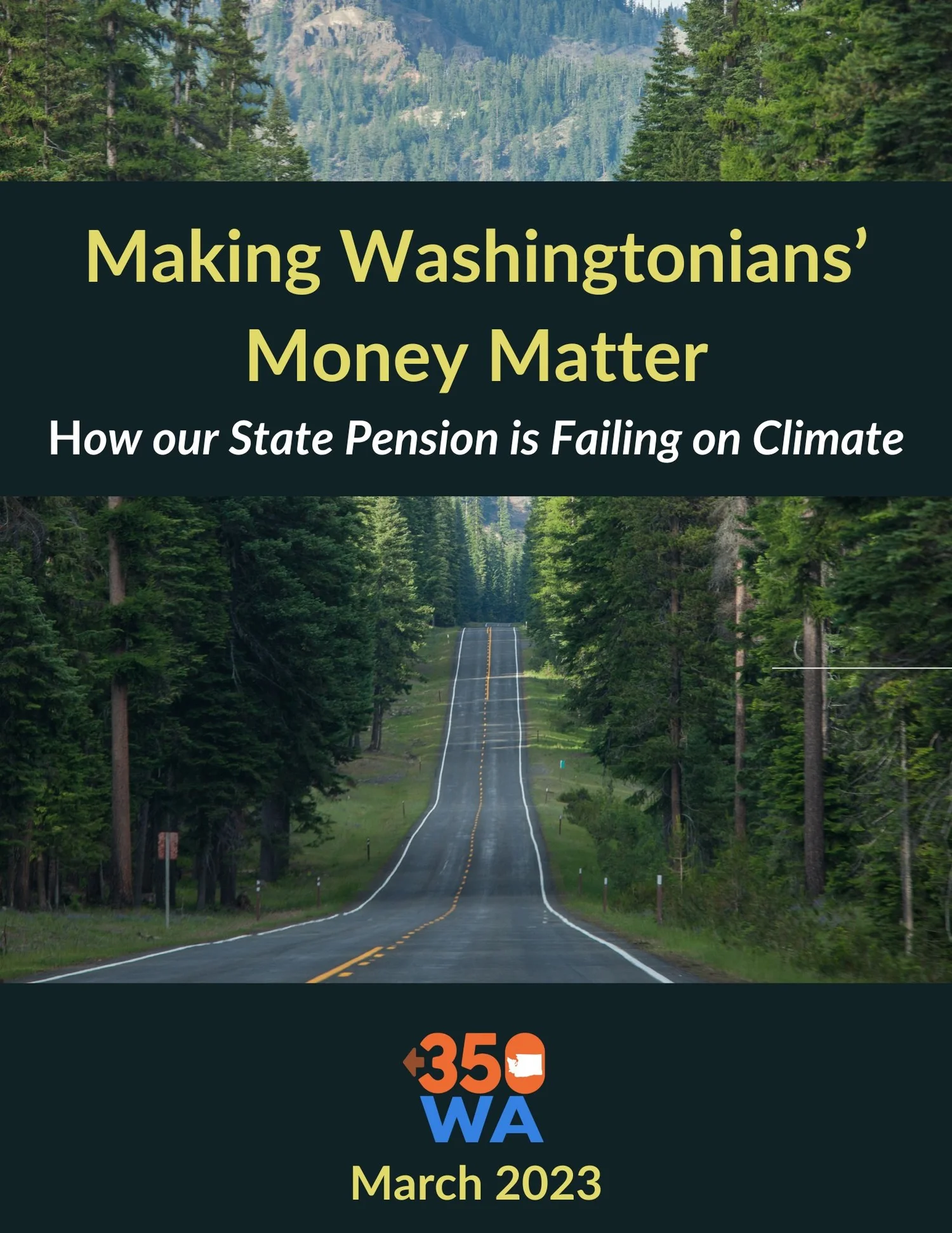 Making Washingtonians' Money Matter — 350 WA