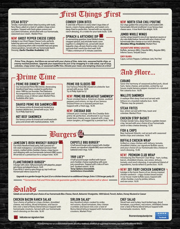Cornerstone Pub and prime