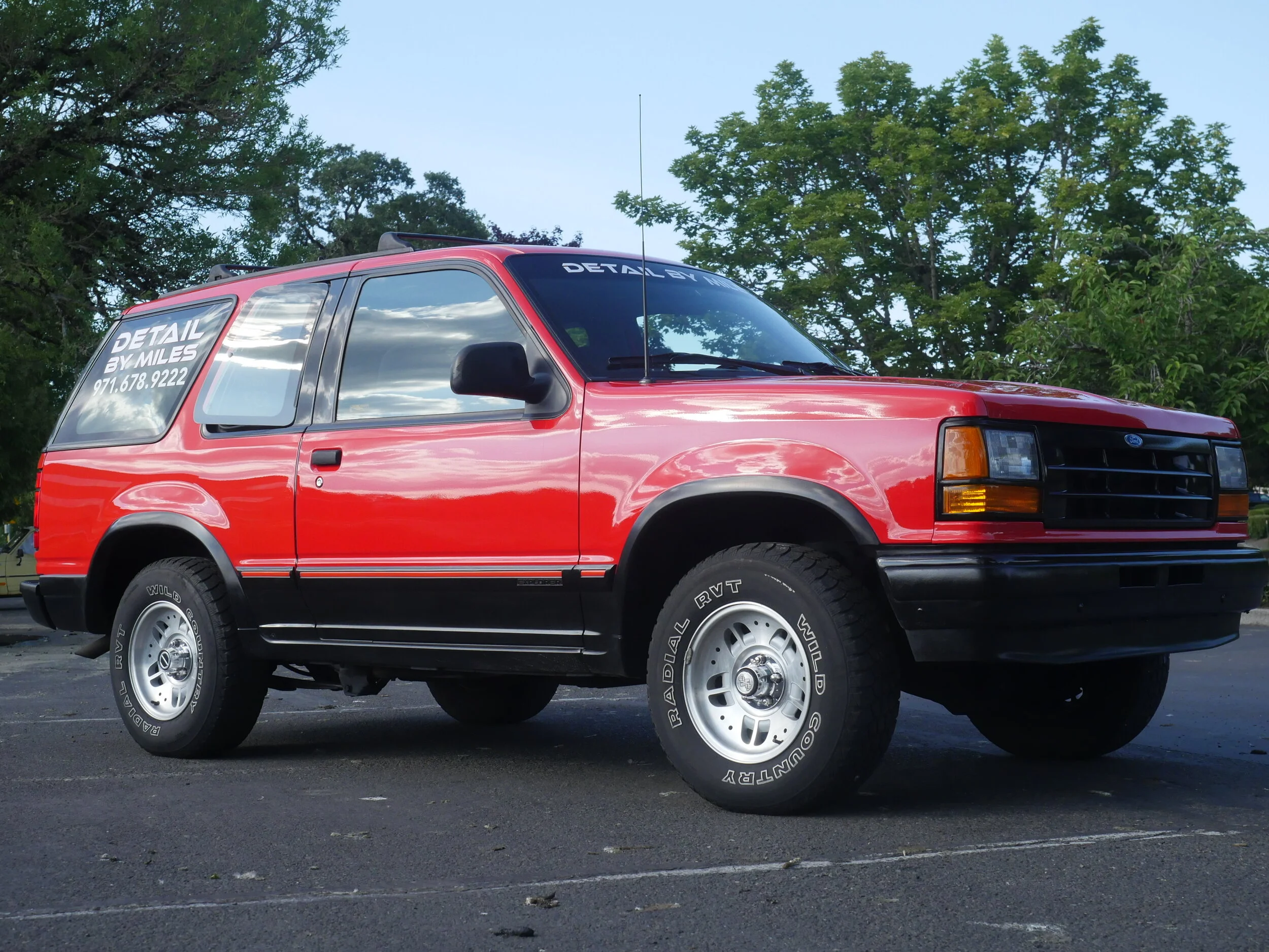 1993 Ford Explorer Restoration Project — Detail by Miles