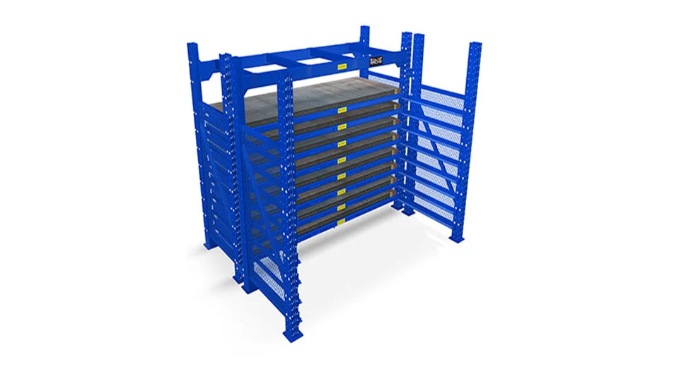 Roll-Out Sheet Rack — Waymarc | Racking, Shelving & Industrial Supplies