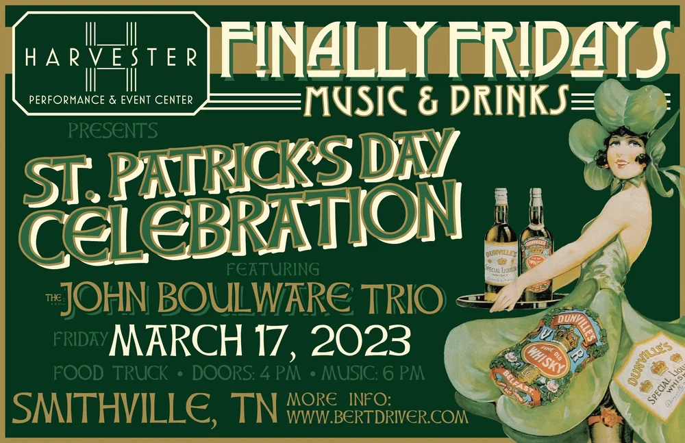 Finally Fridays St. Patrick's Day with the John Boulware Trio — Bert ...