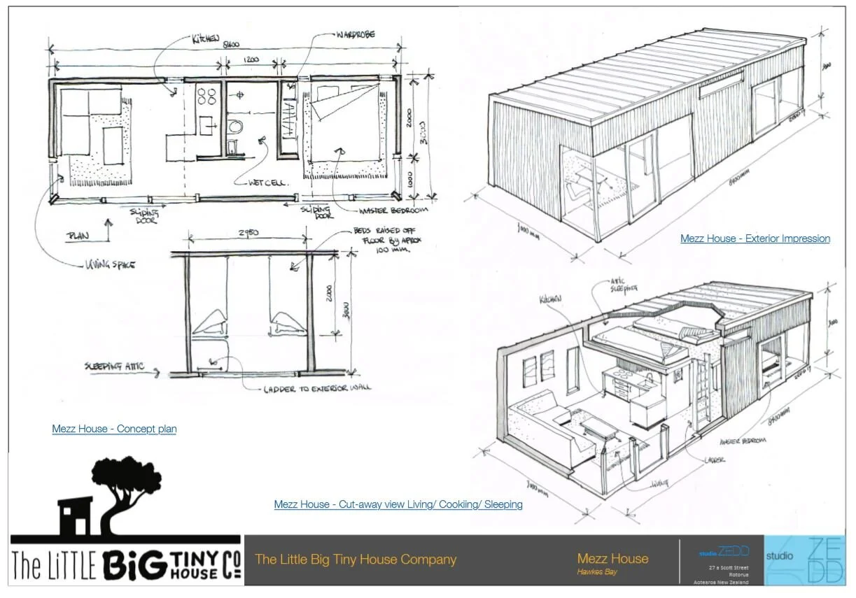 Concept Plans - The Little Big Tiny House Co.