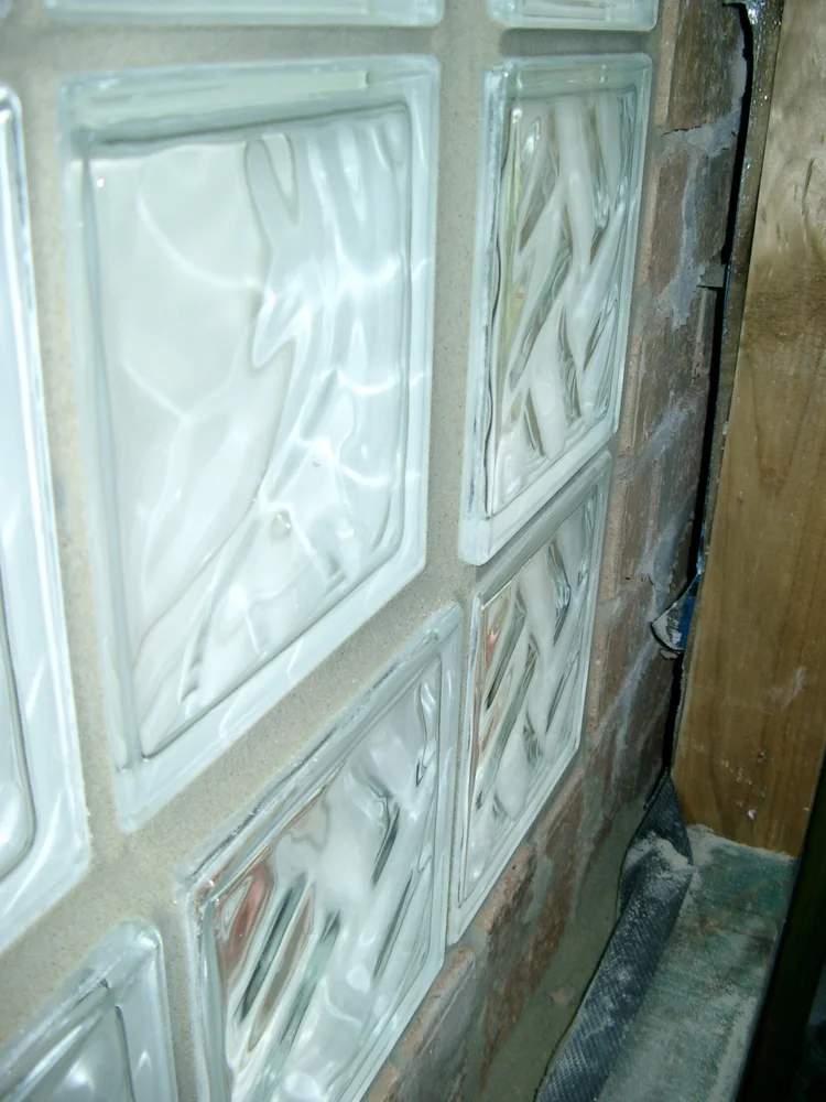 Installing glass bricks glass blocks, glass blocks Sydney glass bricks ...