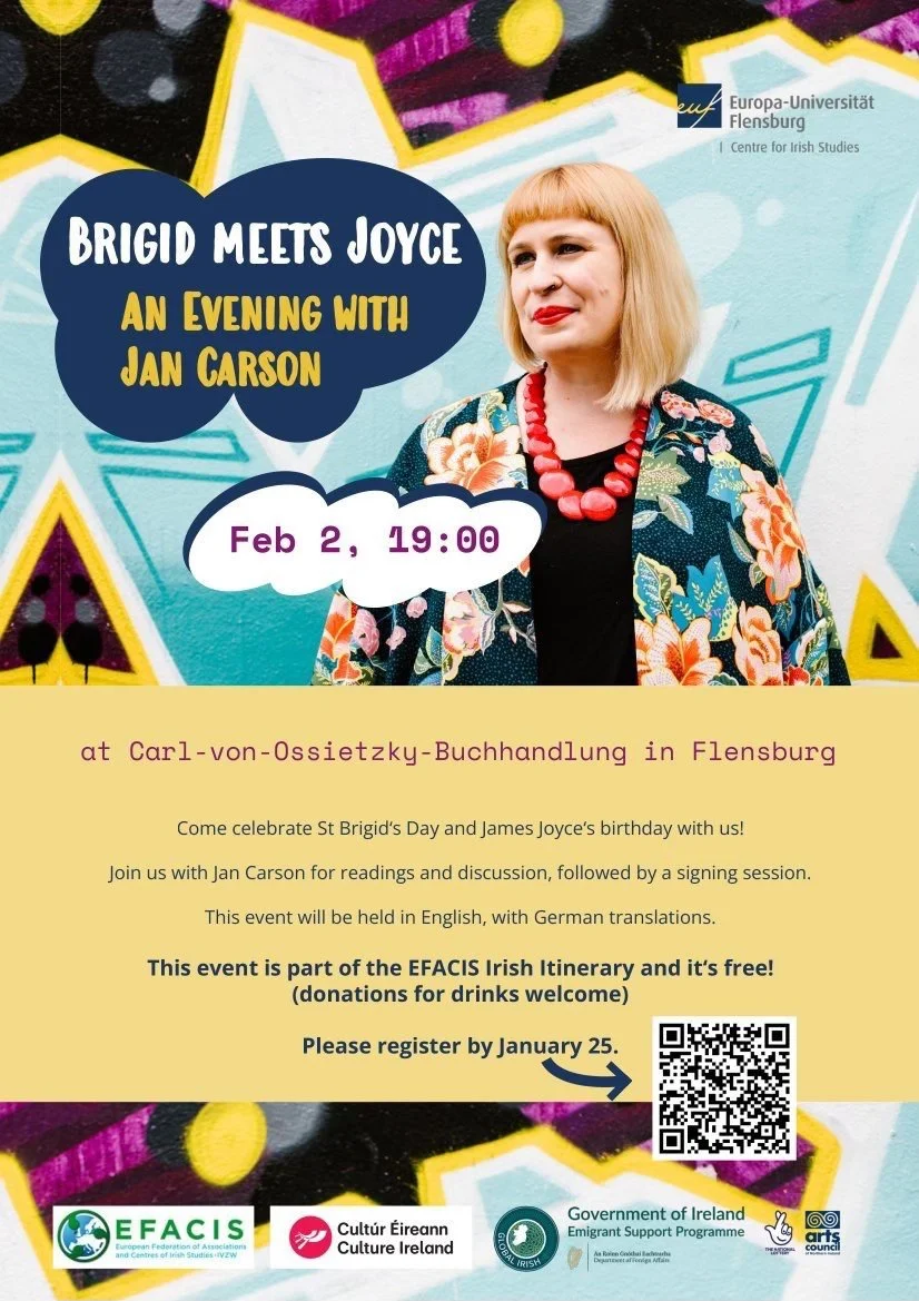 Speaking & Events — Jan Carson