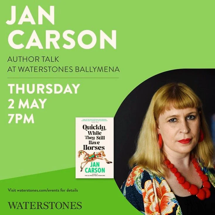 Speaking & Events — Jan Carson