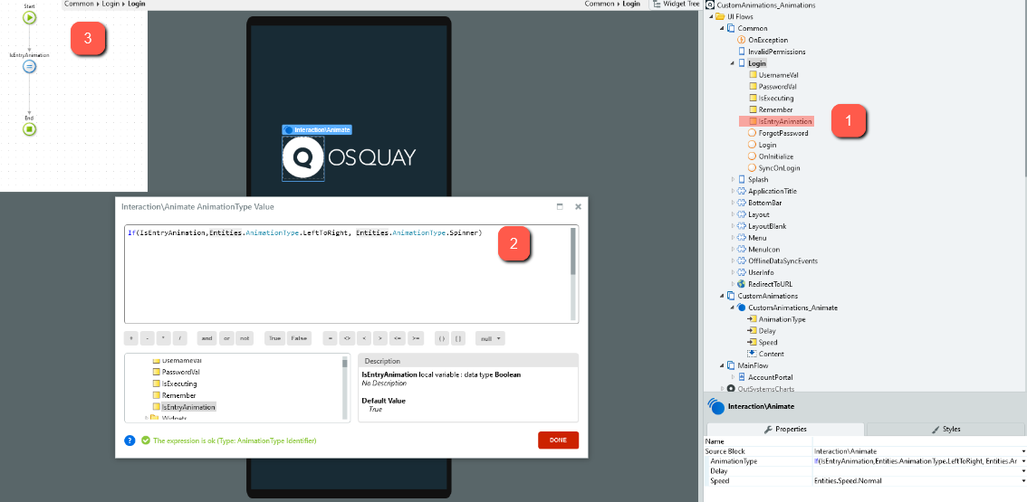 HOW TO EASILY ADD ANIMATIONS IN OUTSYSTEMS — OSQuay - Landing Innovation