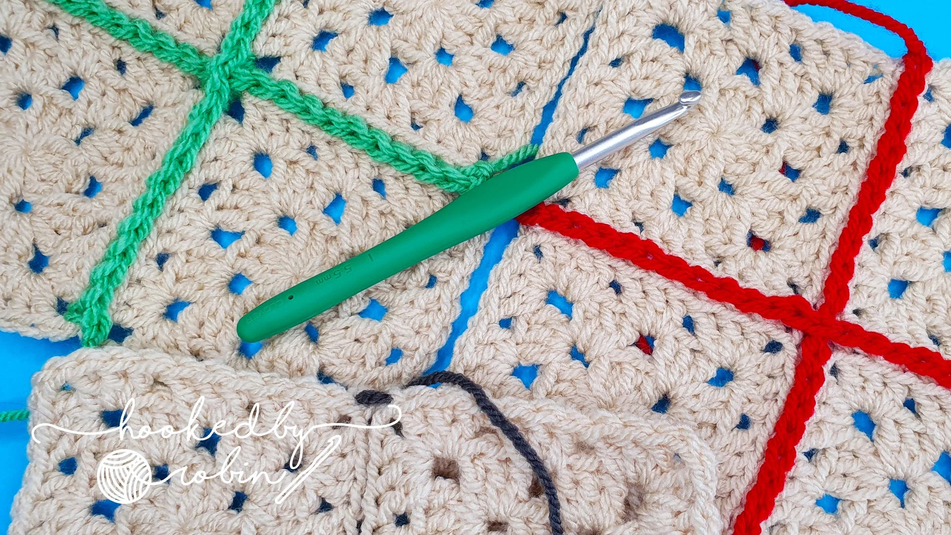 3 EASY Ways to Crochet Squares Together! NO SEWING! [Free Video ...