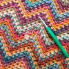 Crochet the Moss Stitch Chevron / Ripple Stitch [Free Video Tutorial ...