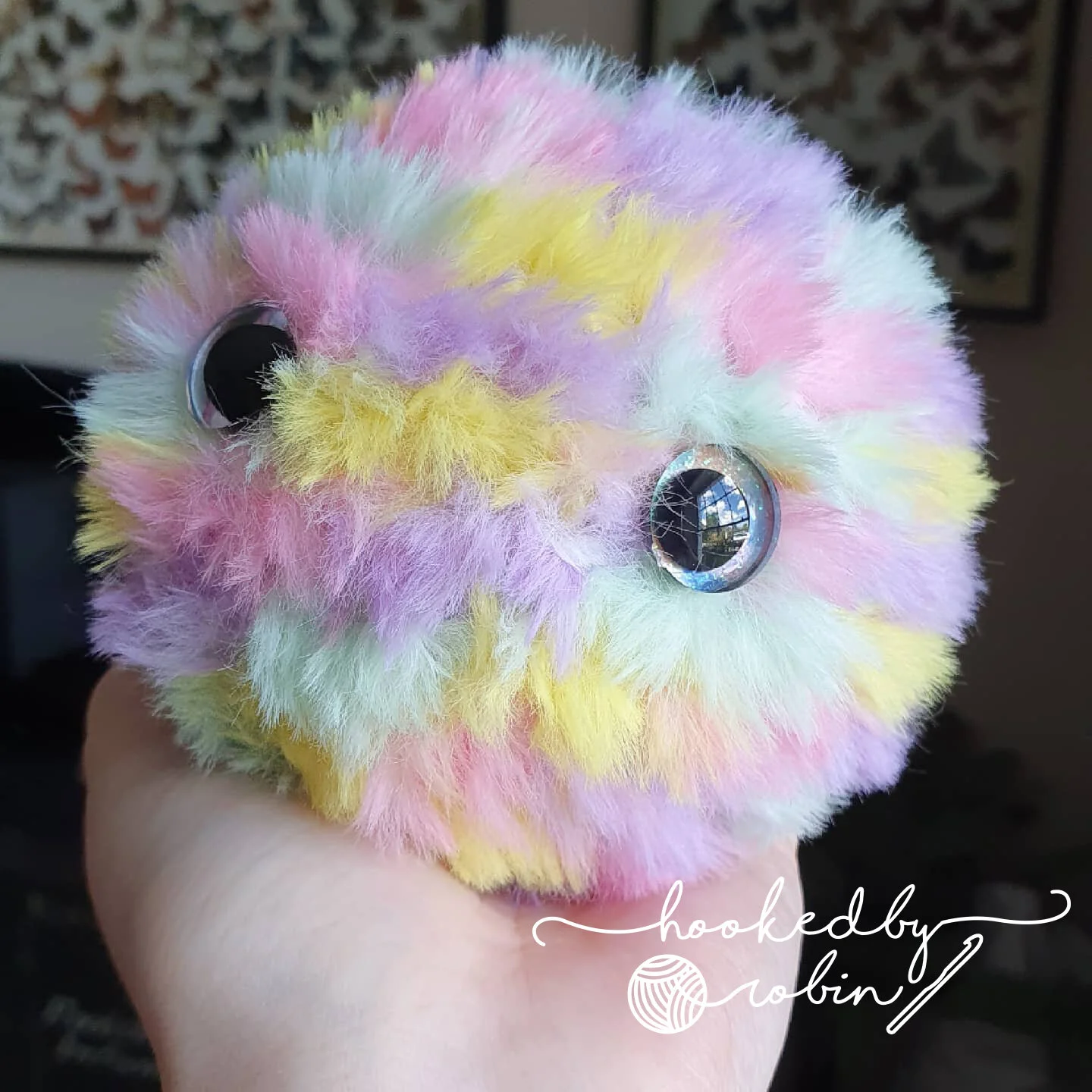Crochet Worry Blob / Stress Ball — Hooked by Robin