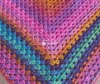 Crochet Triangle Granny Shawl [Free Video Tutorial & Written Pattern ...