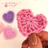 Crochet Tiny Heart [Free Video Tutorial & Written Pattern!] — Hooked by ...