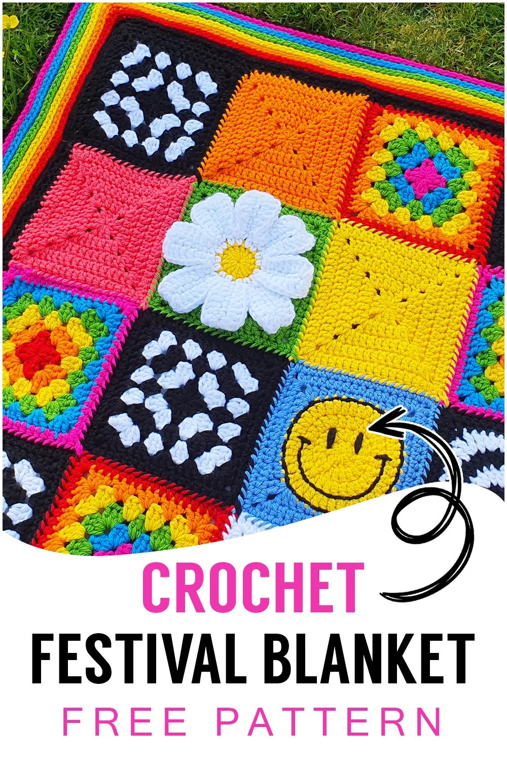 Festival Pic 'n' Mix Blanket CAL [FREE Crochet Along with Video ...