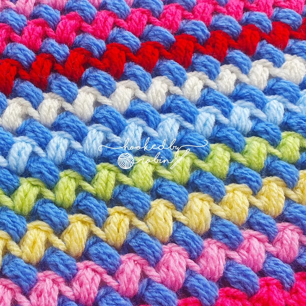 Crochet Bean Stitch [Free Video Tutorial & Written Pattern!] — Hooked ...