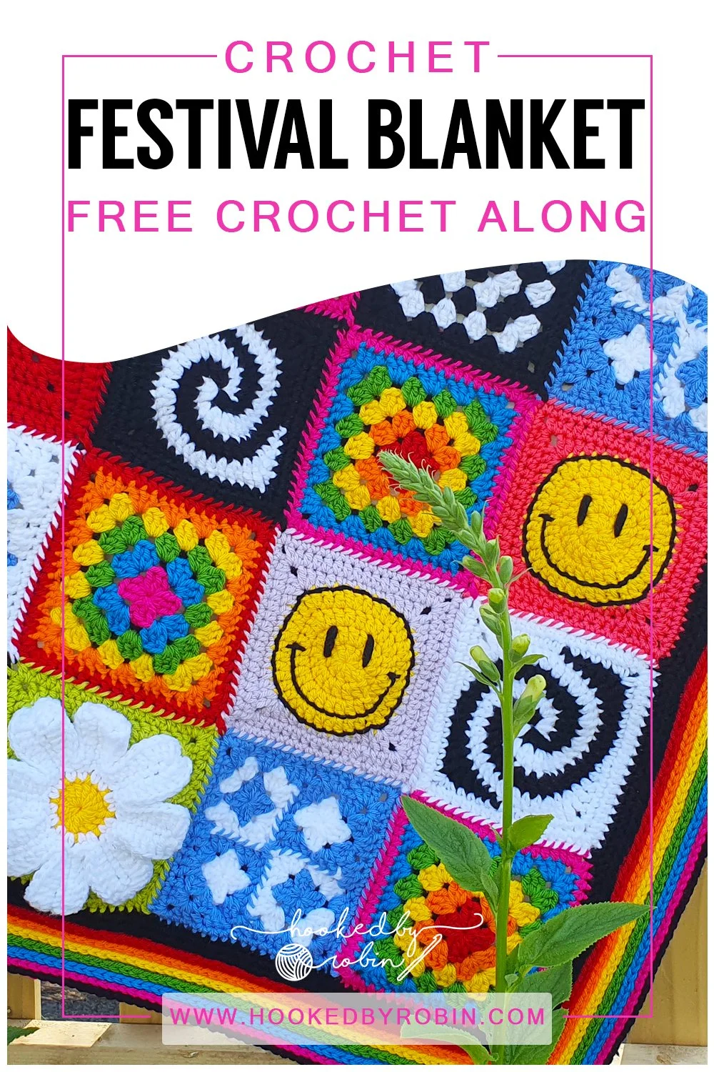 Festival Pic 'n' Mix Blanket CAL [FREE Crochet Along with Video ...