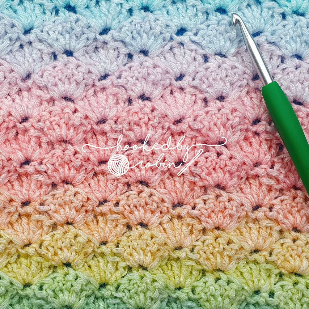 Crochet Solid Shell Stitch [Free Video Tutorial & Written Pattern ...