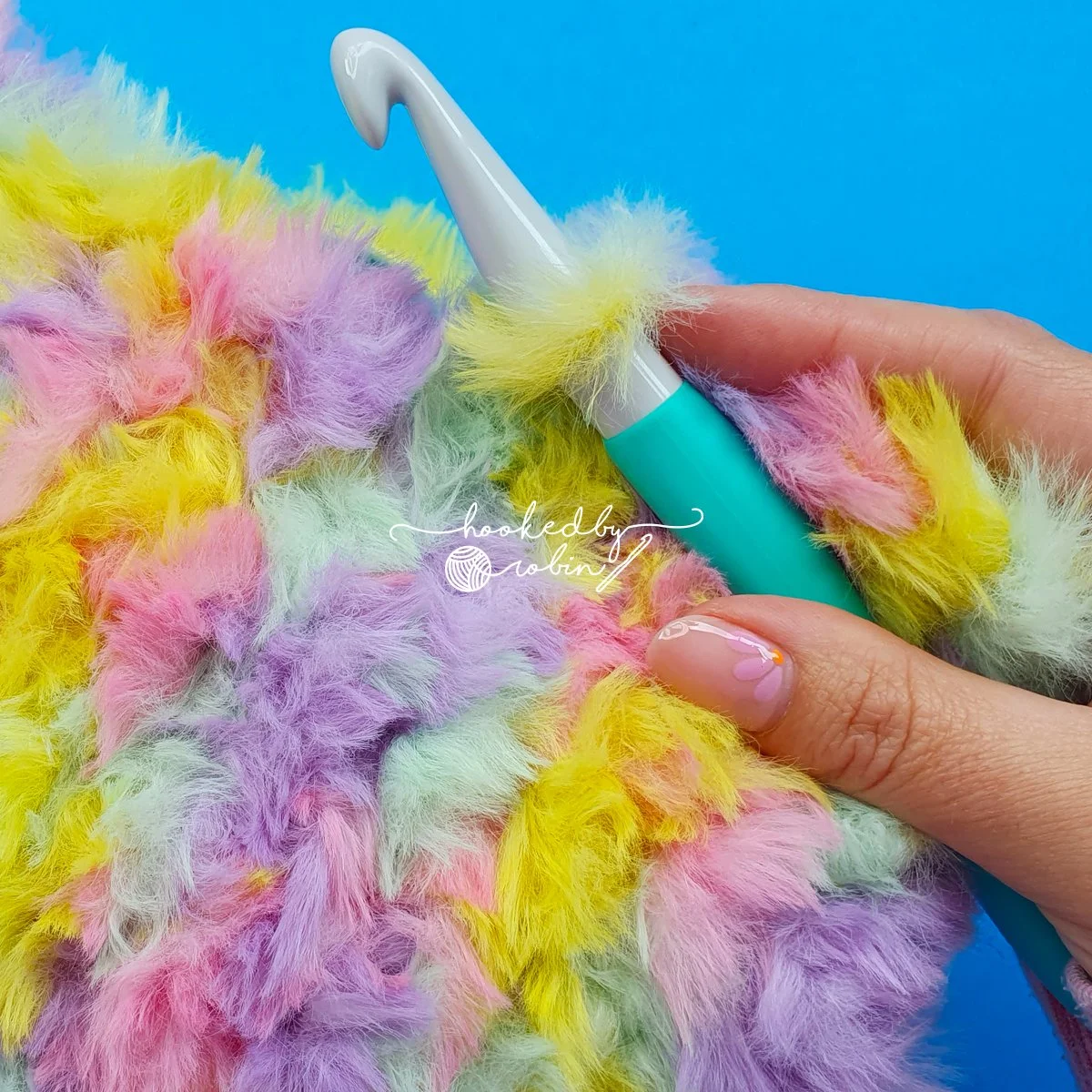 The Best Crochet Stitch for Faux Fur Yarn [Free Video Tutorial ...