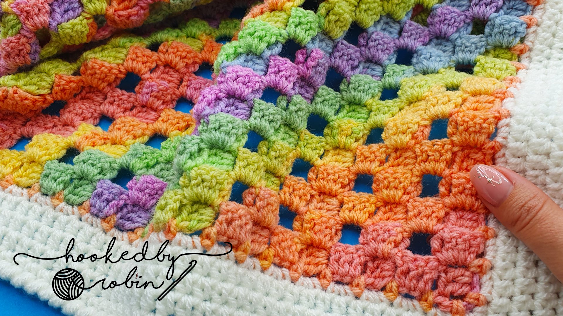 Crochet C2C Open Block Stitch Rectangle Blanket [Free Video Tutorial ...