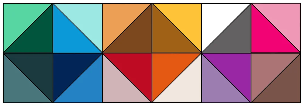 Crochet Two Tone Solid Square Blanket [Free Video Tutorial & Written ...