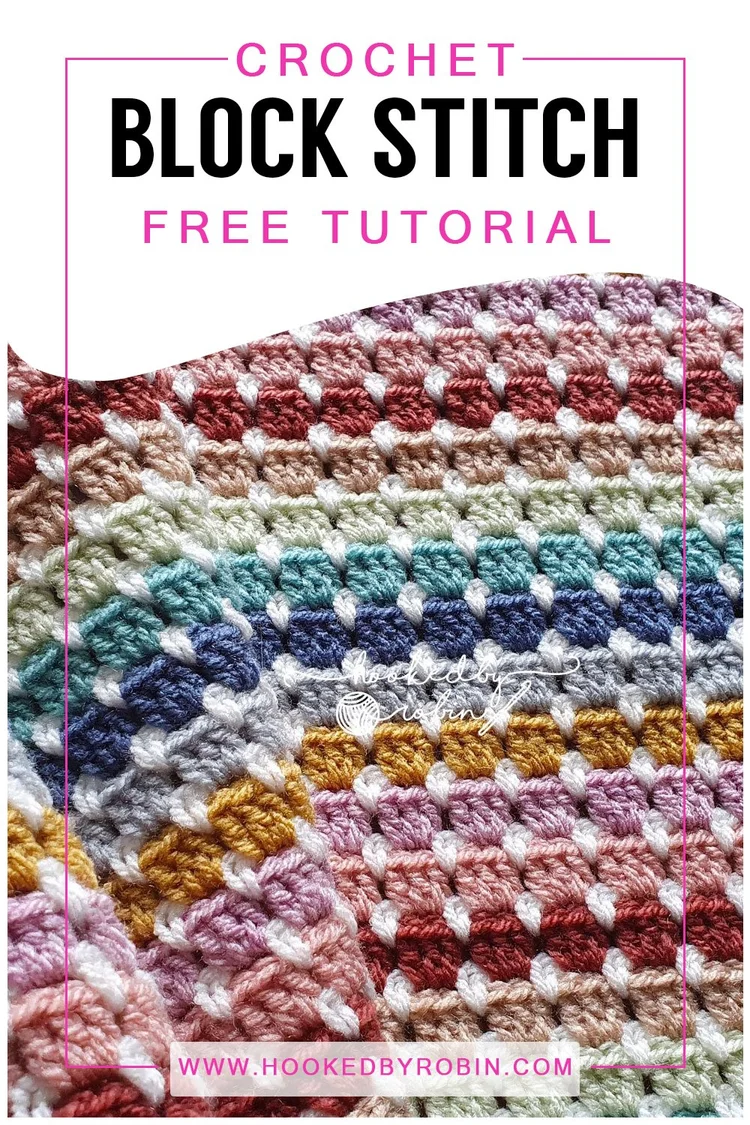 Crochet Block Stitch [Free Video Tutorial & Written Pattern!] — Hooked ...