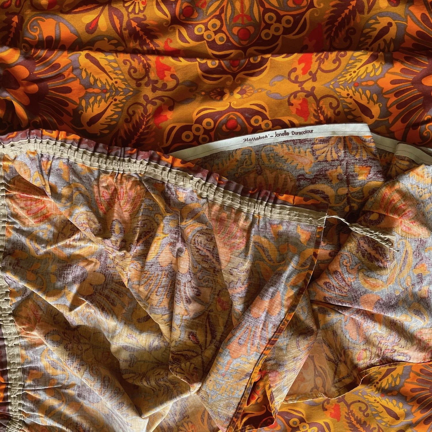 Mid Century Marrakesh Fabric by Jyoti Bhomik — Eco Editions