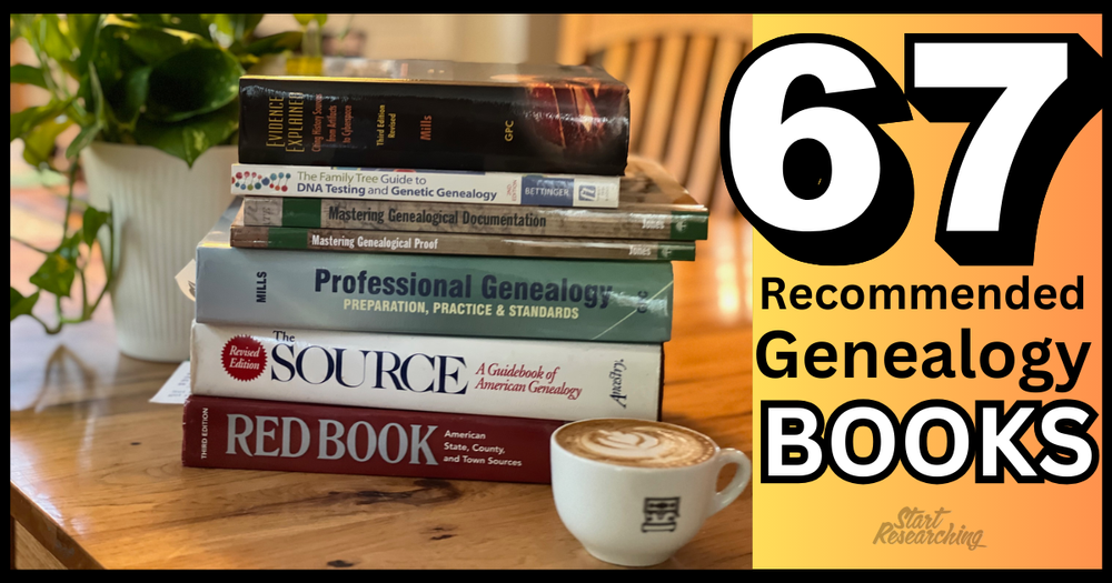 67 Recommended Genealogy Books — Start Researching Genealogy